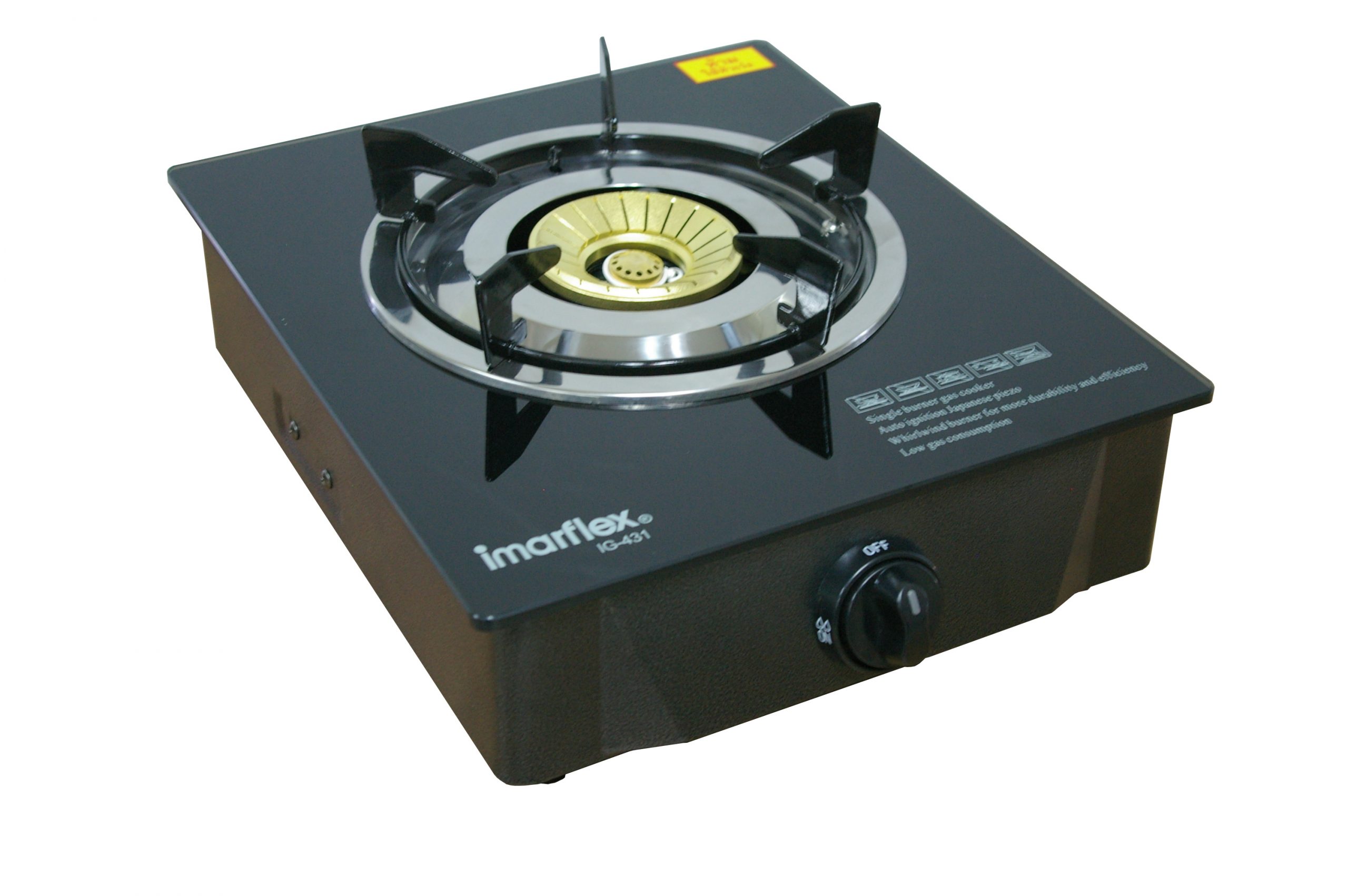 Gas Stove (Single Burner) Model IG-431 – Imarflex
